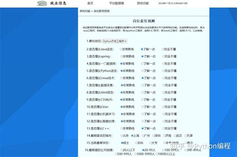 基于随机森林算法的大学生岗位薪资预测系统，使用django mysql echarts实现 知乎