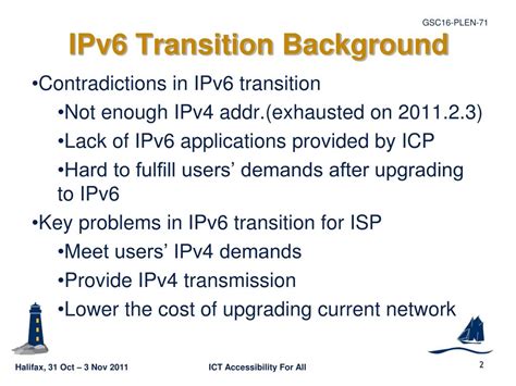 PPT Over Technology For IPv Transition PowerPoint Presentation Free Download ID