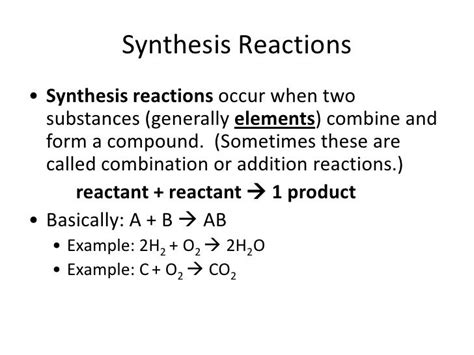 Balancing Equations