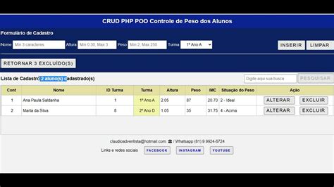 Crud Php Poo Mysql Search Inner Join 2020 Código No Github