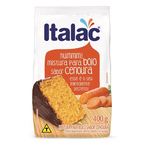 Mistura Para Bolo Cenoura Italac Pacote 400 G Carrefour