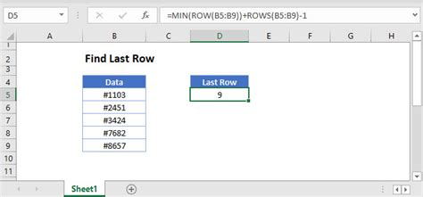 Find Last Row Excel Google Sheets Auto VBA