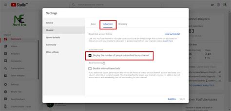 How To Hide Show Your YouTube Channel Subscribers Count In 2020 How To Hide Subscriber Count