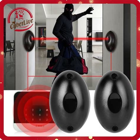 Jual Alarm Sensor Gerak Anti Maling Single Infrared Beam Infrared Sensor Untuk Rumah Kantor