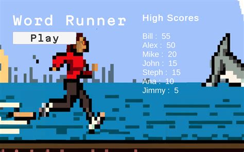 Word Runner By WaterKat