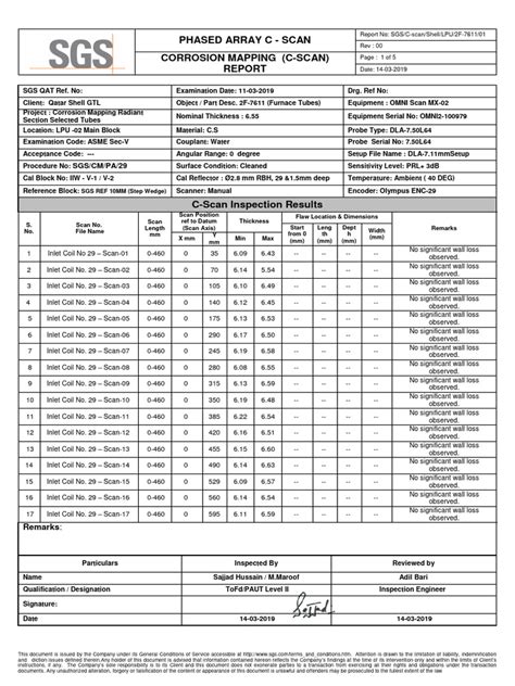 Coil 29 Inlet C Scan Report Pdf Forgery