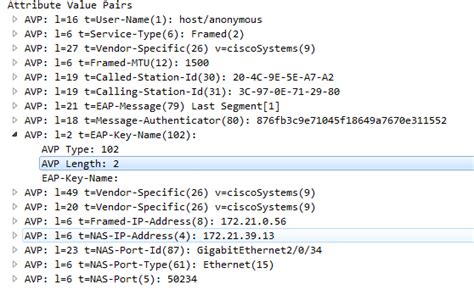 Solved Use Of Eap Key Name Attribute Cisco Community