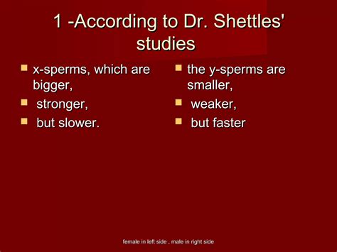 Choosing Sex Ppt