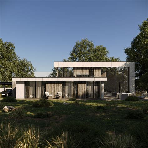 Exterior Archviz On Behance