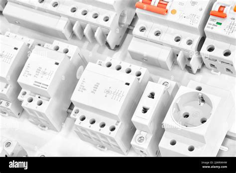 New Automated System Of Electric Power Supply And Distribution Electric Boxes With High Voltage