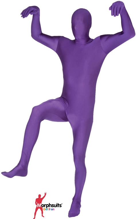 Original Morphsuit Púrpura Adulto Traje Sólido Morphsuit