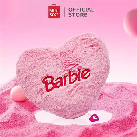 Jual Miniso X Barbie Selimut Penyimpanan Lipat Selimut Merah Muda