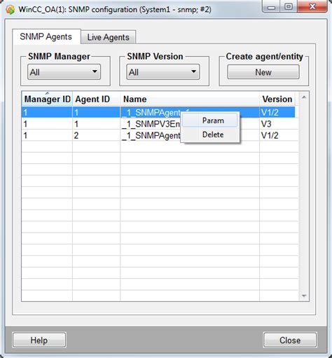 SNMP Driver Configuration