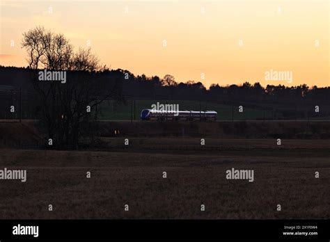 Open Access Operator Firstgroup Lumo Class 803 Electric Train On The