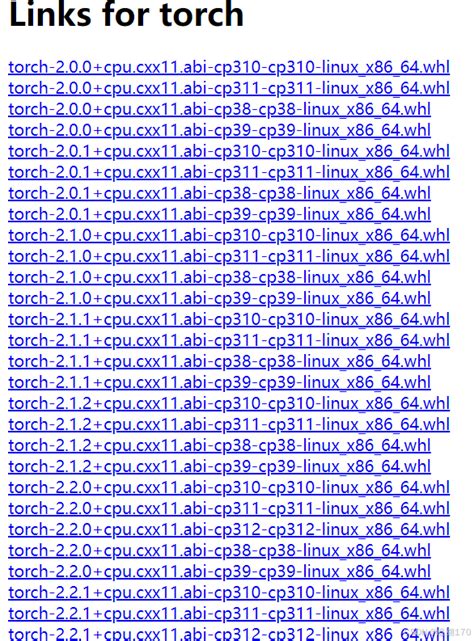 gpu版本的torch安装实测可行 pip install torch gpu CSDN博客
