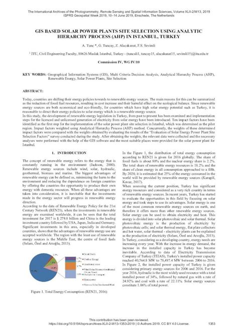 Pdf Gis Based Solar Power Plants Site Selection The Theoretical