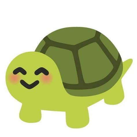 Smiley Face Turtle Drawing