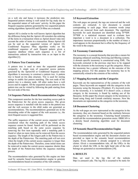 Recommendation Generation By Integrating Sequential Pattern Mining And