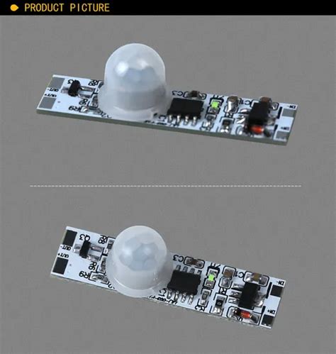 LED Light With Human Body Sensing Switch For Intelligent Home Systems Smart Home System And