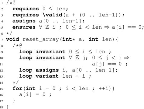 Ansiiso C Specification Language Semantic Scholar