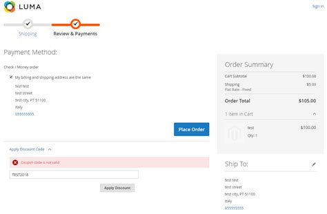 Magento Coupon Codes Don T Work Anymore Issue Magento Magento GitHub