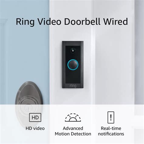 Ring Video Doorbell Wired Features At Gail Hendershot Blog