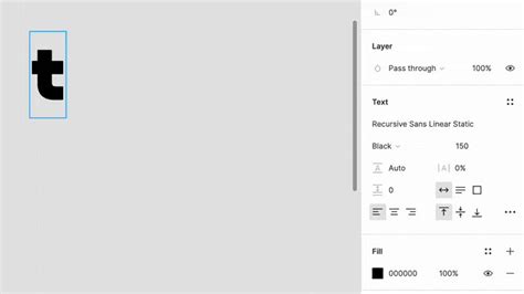 Tldraw On Twitter The Text Is A Slight Modification To Recursive Sans Linear Black Using An