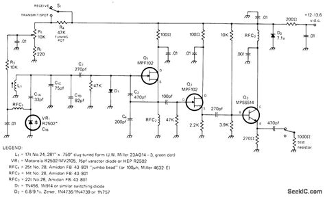 Vfo For 7 And 14 Mhz Basic Circuit Circuit Diagram