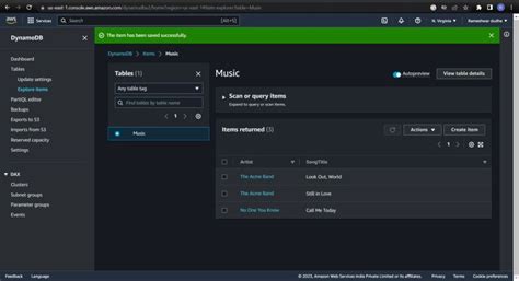 Rameshwar Dudhe On Linkedin Create And Query A Nosql Table With Amazon