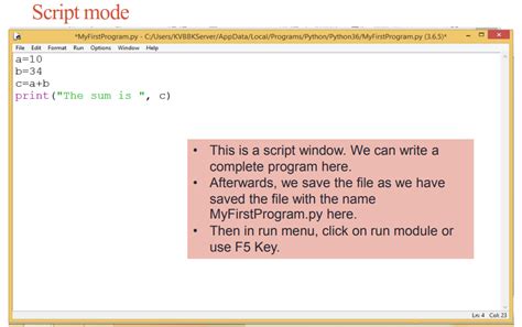 CBSE XI XII Computer Science Getting Started With Python