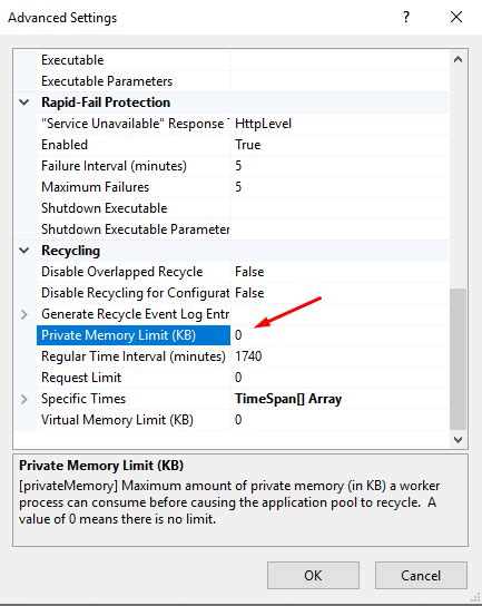 Efficient Resource Management On Iis Setting Ram Limits For