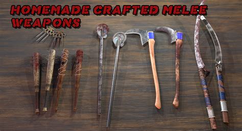 How To Make Homemade Zombie Weapons