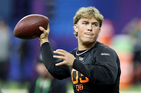 Raiders NFL Combine Winners And Losers Jaxson Darts Stock Soars Silver And Black Pride