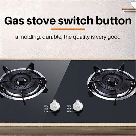 Stoves Cooker Knobsoven Knob Metal 6mm Universal Silver Gas Stove