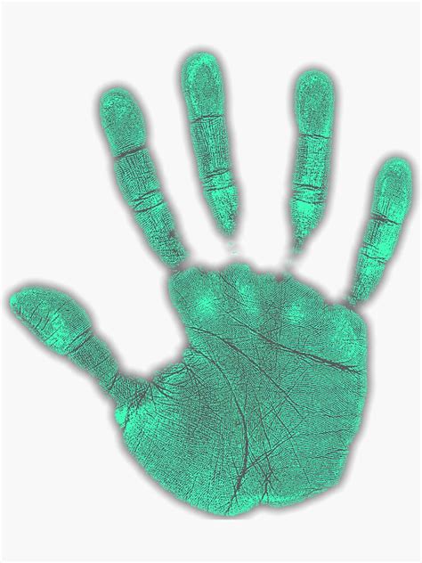 Phasmophobia Fingerprints Sticker For Sale By Drhlecter Redbubble