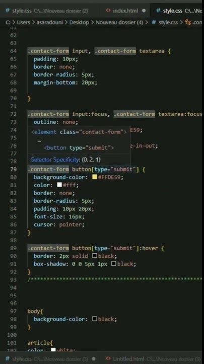 Visual Studio Code Shortcut To Rename A Variable Htmlcssjavascript