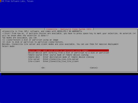 Restore Disk Image