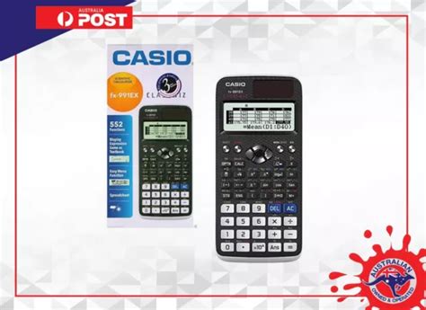 casio fx 991ex classwiz scientific calculator spreadsheet 552 functions