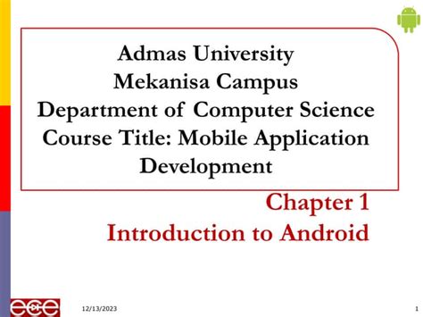 Mobile Application Development Ppt