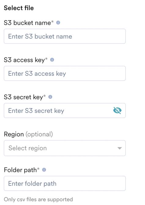 S3 Imports User Guide