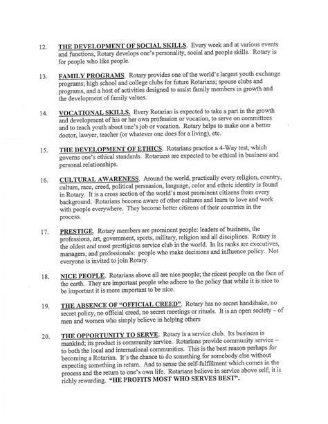 Why Join Rotary Rotary Club Of Newton