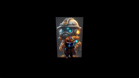 Steampunk Robot Character A Small Steampunk Download Free 3d Model By Klrxyz [ada00f3