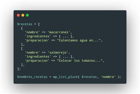 Wp List Pluck Extraer Array De Valores Desde Un Array De Arrays Developer Si
