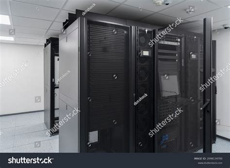 Data Center Multiple Rows Fully Operational Stock Photo 2098134700 Shutterstock
