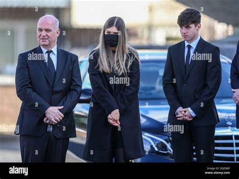 Irelands Chief Medical Officer Dr Tony Holohan The Husband Of Dr Emer Feely Stands With Their