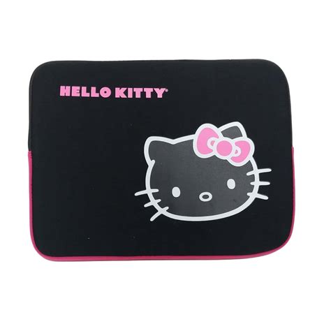 Hello Kitty Laptop Sleeve Black Pink And White S