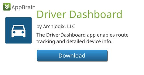 Driver Dashboard For Android Free App Download