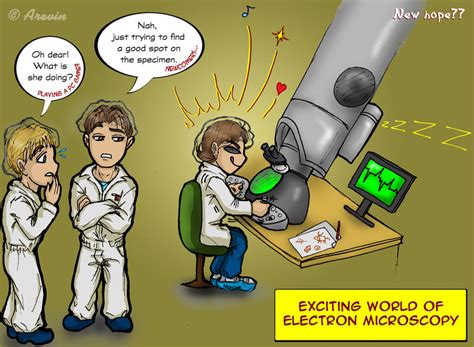 Exciting World Of Electron Microscopy By Arevin On Deviantart