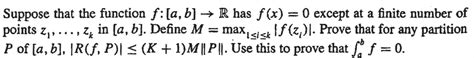 solved suppose that the function f [a b]→r ﻿has f x 0