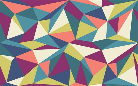Vector Seamless Geometric Polygon Pattern 30758099 Vector Art At Vecteezy